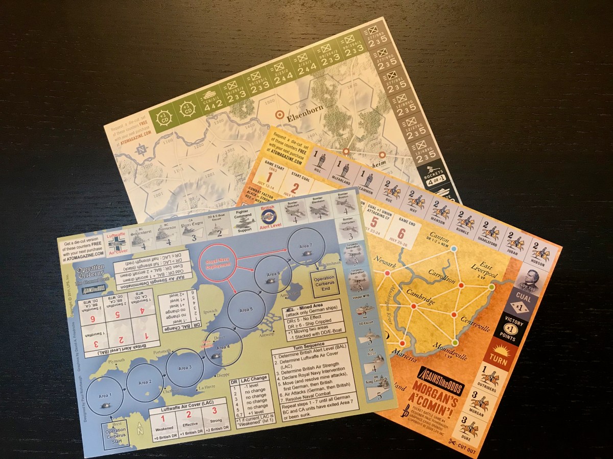 A little #wargame post(al) – 3 postcard wargames from atomagazine.com ...