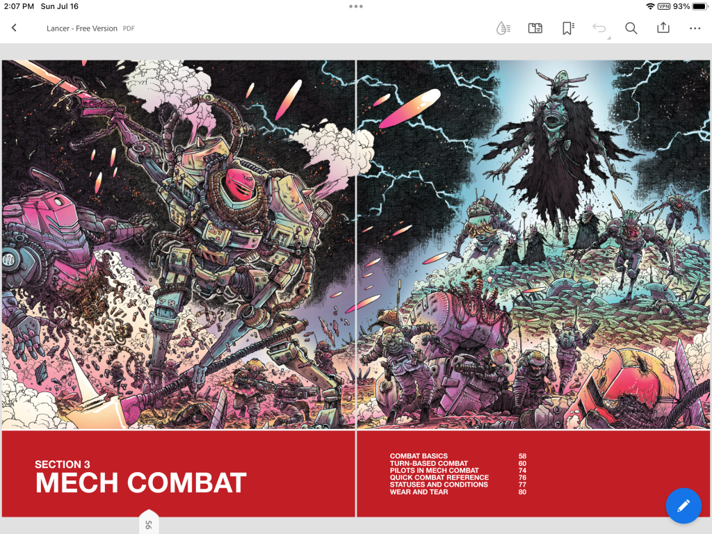 TTRPG Roll 23-31 – An Adventure Wargame with battle, tech, and mechs in ...