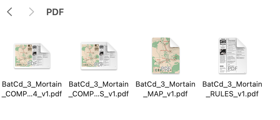 Wargame SITREP 231014 N3 Ops – Battle Card Series 1 (Postmark Games ...