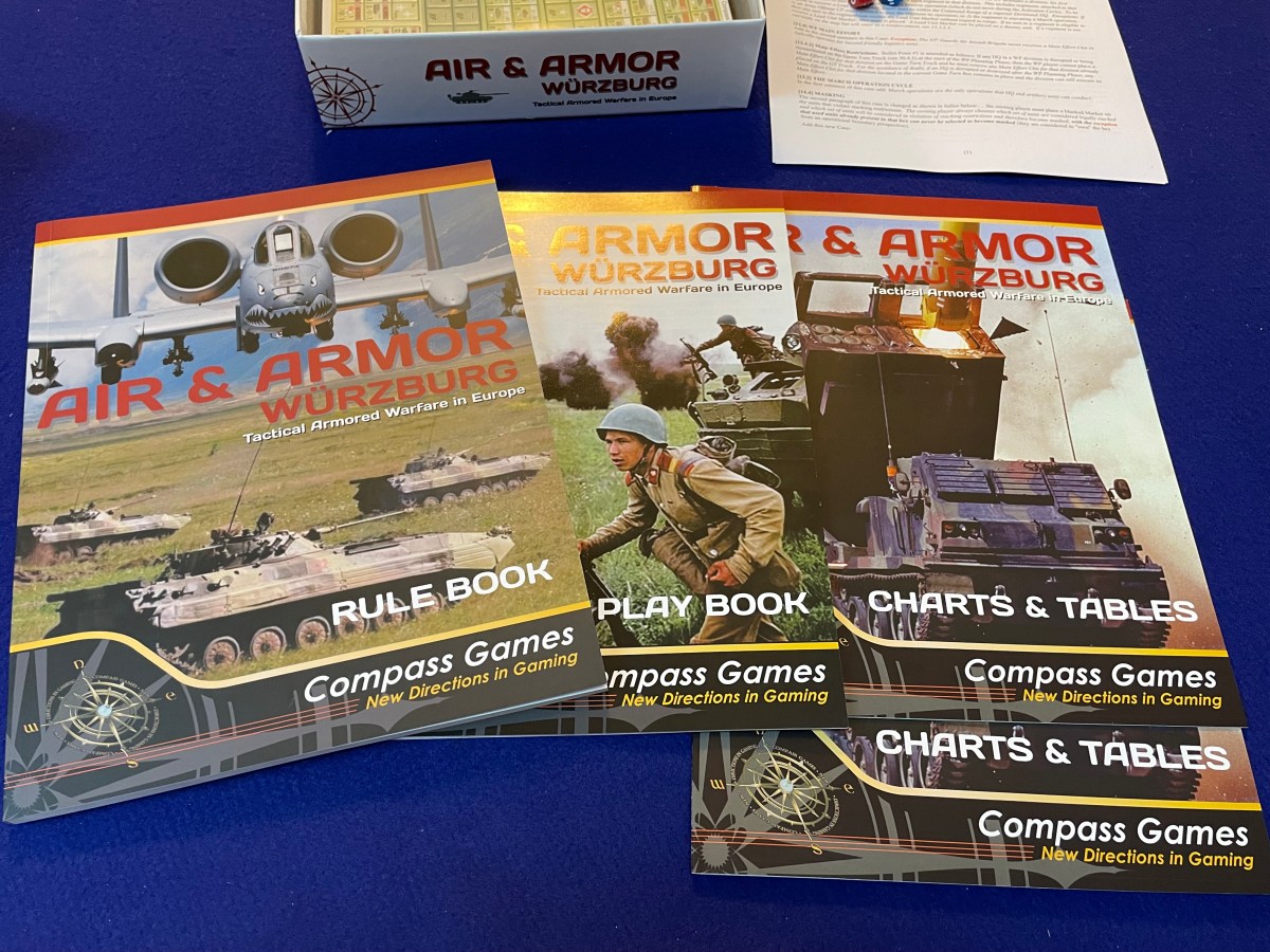 Wargame SITREP 24-32 ~ Wargame of the Week – War plan for Air & Armor: Wurzburg (Compass Games ...