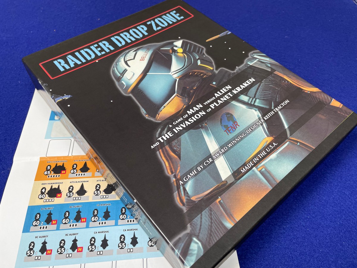 Wargame SITREP 25-09 ~ Cracking Kraken in Raider Drop Zone: A Game of ...